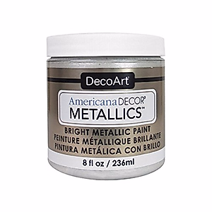 Decoart Ameri Deco MTLC Americana Decor Metallics 8oz Pearl, 1 DECADMTL-36.1
