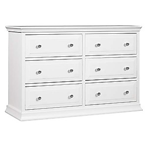 DaVinci Signature 6-Drawer Double Dresser in White