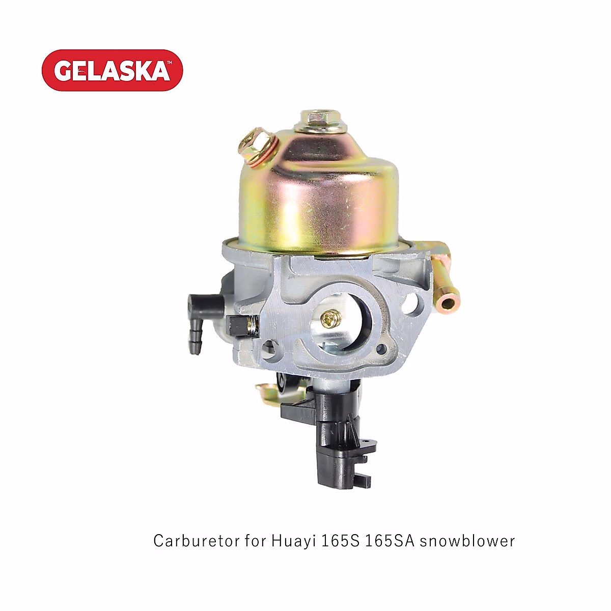 GELASKA 951-12705 Carburetor Replaces 751-12705, 751-10974, 951-10974, 951-10974A, HUAYI 165S, 165SA for MTD Troy-bilt 165-SUB, 165-SUB-11, 265-SU, 265-SU-11, 365-SUB Engines
