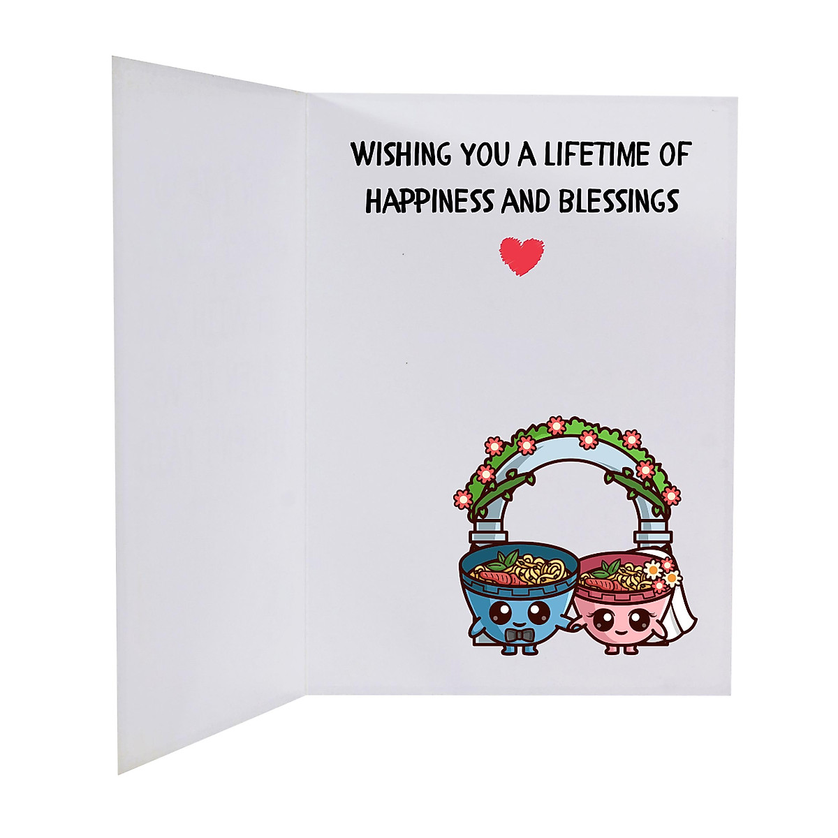 GIFTING GIGGLES Funny Wedding Card for couple | Newly Weds | Marriage Card for Couple | Wedding Day Congrats Gift | Congratulations Pun Card | Premium Quality with Envelope and Seal