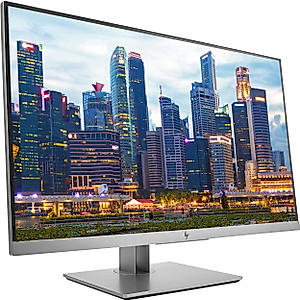 HP EliteDisplay E273 27 Inch 1920 x 1080 (1FH50A8#ABA) Full HD IPS LED Backlit Monitor Bundle with HDMI, VGA, DisplayPort, Gel Mouse Pad, and MK270 Wireless Keyboard and Mouse Combo