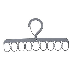 Colcolo Clothing Hanger Clothes Drying Rack Drying Hanger Closet Storage Organization for Pants, Gray