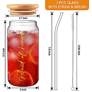 HOOMUU Maid of Honor Gifts - Bridesmaid Gifts for Maid of Honor Proposal Gifts - Wedding Gifts for Bachelorette Bridal Shower Engagement Wedding Party - 16 Oz Drinking Glass Cup