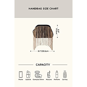 PRODESIGN Glitter Rhinestone Handbag