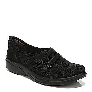 BZees Women's Niche III Flat, Blacknet, 8 Wide