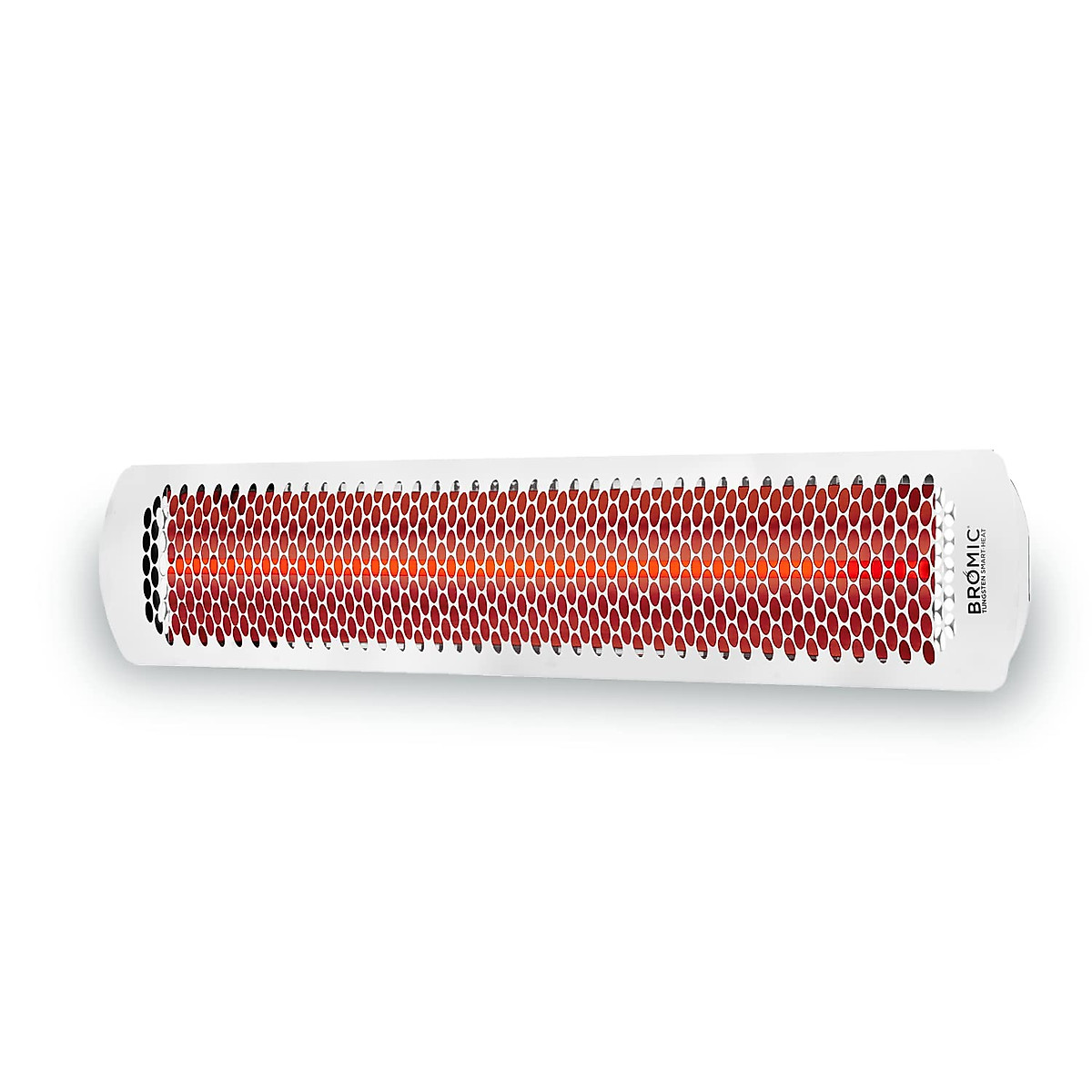 Bromic Heating Tungsten Smart-Heat 56-Inch 6000W Dual Element 240V Electric Infrared Patio Heater - White