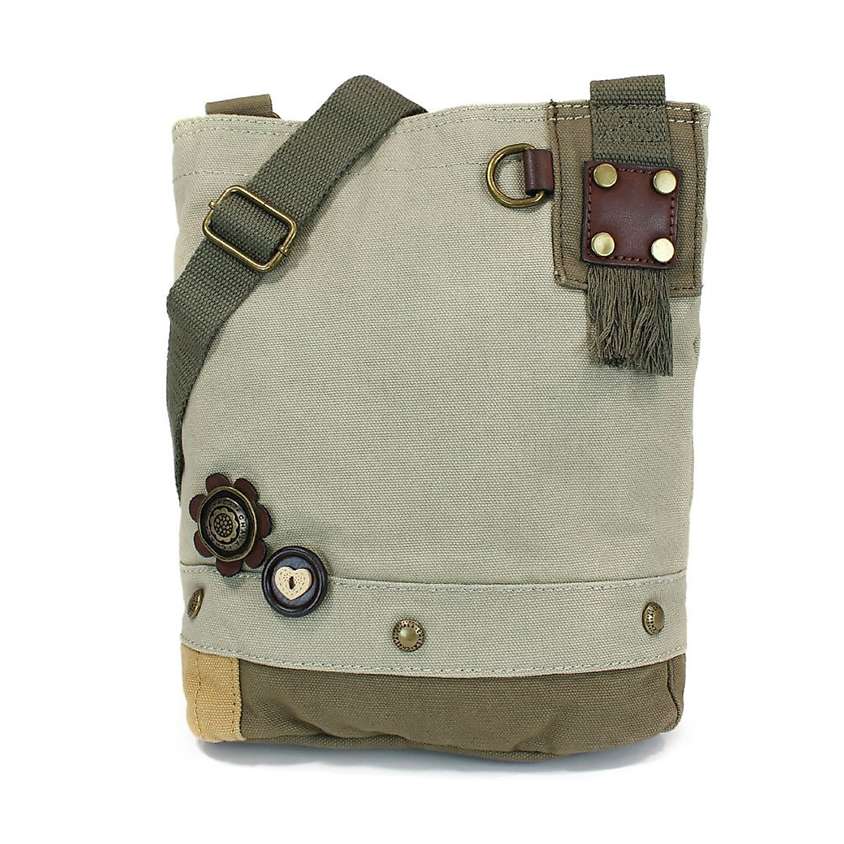 Chala Patch Crossbody Bag - Mermaid - Sand