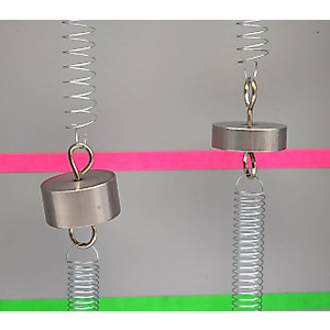 Force Oscillation and Resonance Demonstration Kit - Explore The Physics of Vibrations, Force, Energy Transfer, Motion and More - Eisco Labs