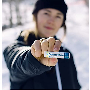 Dermatone Mineral Lip Balm SPF 30 | Moisturizing | Reef Safe | UVA/UVB Broad Spectrum Protection | Zinc Formula|Cruelty Free and Paraben Free | Made in the USA | 0.15 oz | 2-Pack