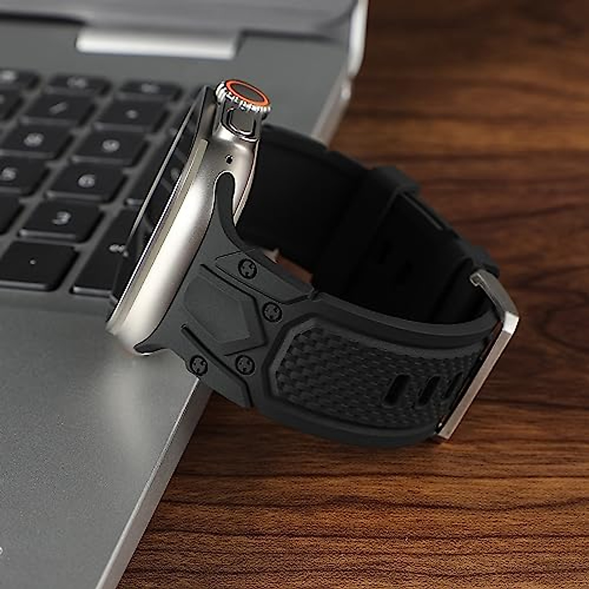 Bandiction Compatible with Apple Watch Bands 44mm 40mm 38mm 42mm 41mm 45mm 46mm 49mm, iWatch Bands Women Men,Adjustable Braided Solo Loop Elastic Sport Band for iWatch Ultra SE Series 10/9/8/7/6/5/4