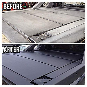 The Rag Company - Solution Finish Full Installation Kit - Quick Dry, Enriches & Restores, Condition & Protect, Black Plastic Trim Restorer (12oz) + 2 Microfiber Towels + Applicator Sponge + Gloves