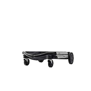 CLAX® Multi use Functional Collapsible carts | Mobile Folding Trolley | Shopping cart with Storage Crate (Black)