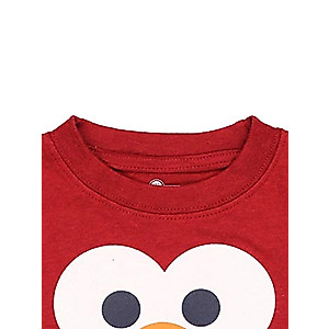 Sesame Street Elmo or Cookie Monster Boys’ T-Shirt for Infant and Toddler – Blue/Red