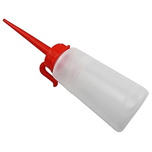 LQ Industrial 3pcs Sewing Machine Oiler 160ml Oil Dispenser with Long Angled Oil Bottle Sewing Machine Long Tip Double Needle Plastic Oil Dispenser