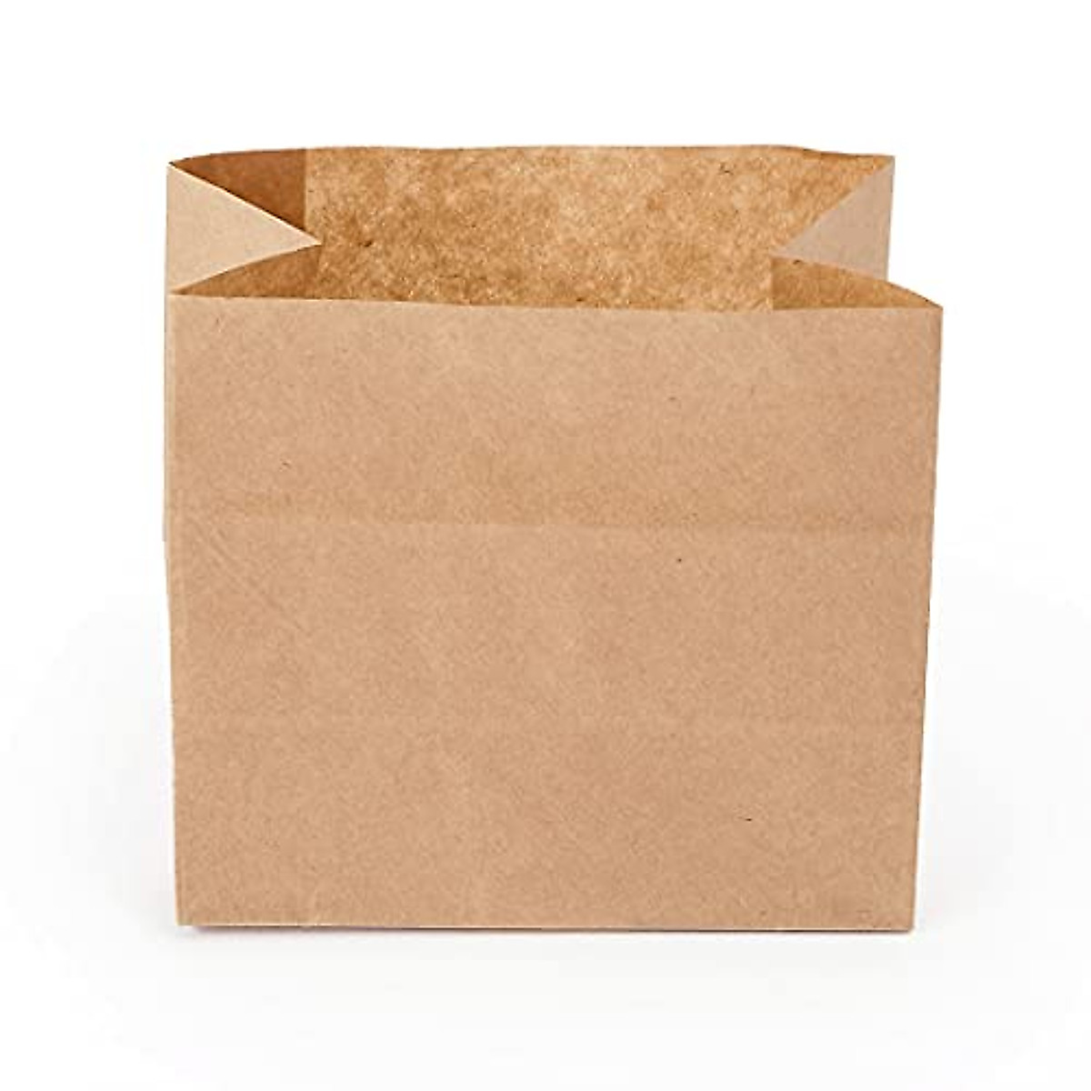 Bag Tek 4.25" x 2.5" x 3.75" Paper Bags For Snacks, 100 Large Paper Bag For Foods - Disposable, Greaseproof, Paper Kraft Snack Bags, For Popcorn, Cookies, Fries, And More, Restaurantware