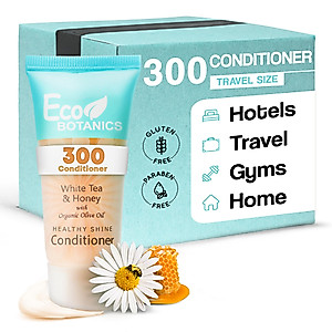 Eco Botanics Travel-Size Hotel Conditioner, 0.85 oz. (Case of 300)