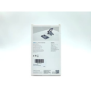 JSAUX Universal Tablet Stand, Portable Foldable Tablet Holder for Desk Compatible with iPad Mini/Air, Samsung Galaxy Tab, Kindle Fire, Steam Deck, Switch, ROG Ally, iPhone and Other Tablets-Gray