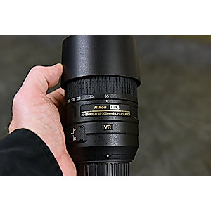 Nikon D5300 DX-format Digital SLR Kit w/ 18-55mm VR II and 55-300mm VR Lens Kit (Black)