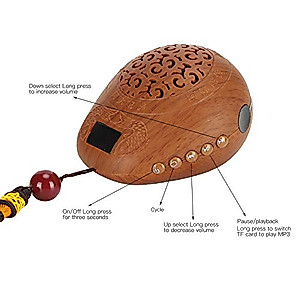 Buddha Machine, Buddhist Chanting Player Electronic Scripture Play Temple Chanting Tools Chanting Muyu Buddha Pray Music Machine