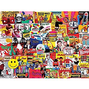 White Mountain Puzzles Pop Culture - 1000 Piece Jigsaw Puzzle