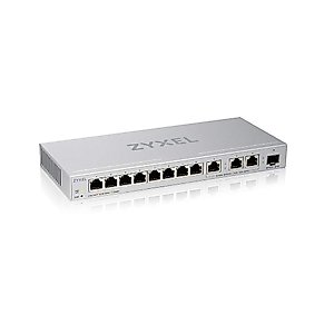 Zyxel 12-Port Web-Managed Multi-Gigabit Switch | 3X 10 | 1x 10G SFP+ [XGS1250-12]