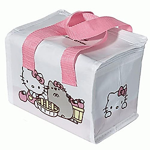 Pusheen and Hello Kitty Insulated Zip Lunch Bag