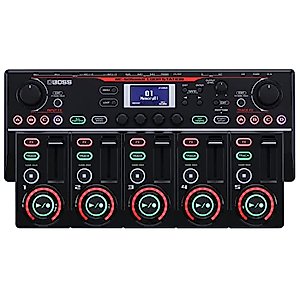 BOSS RC-505MKII Loop Station – The Industry Standard Tabletop Looper, Updated and Enhanced. Class-leading sound quality. Five simultaneous stereo phrase tracks. Input FX and Track FX sections.