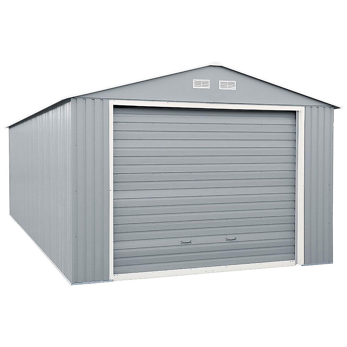 DuraMax 50952 Imperial Galvanized Steel Garage, 12-1/16'W x 19-13/16'D x 8-1/2'H, Lot of 1