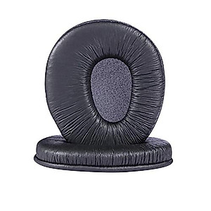 MDR-V900 Earpads by AvimaBasics | Premium Replacement Cushions Ear Pads Ear Covers Spare Parts Compatible with Sony MDR-V600 MDR-V900 Z600 7509 - Great Comfort - Black (1 Pair)