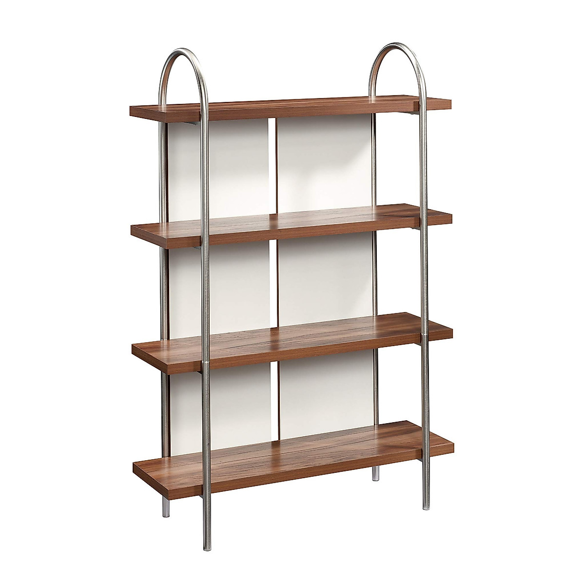 Sauder Vista Key Bookcase/Book Shelf, Blaze Acacia Finish