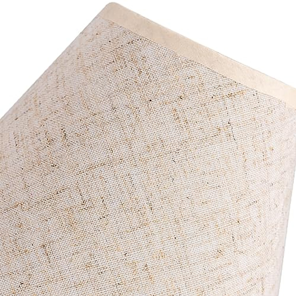 Amorettise 4-Pack Natural Linen Lamp Shades, Drum Lampshades 7.8" Top x 9.8" Bottom x 9.8"High, Small Lampshade Covers Required Assembly for Table Lamp, Bedside Lamp, Spider Fitter, Flaxen
