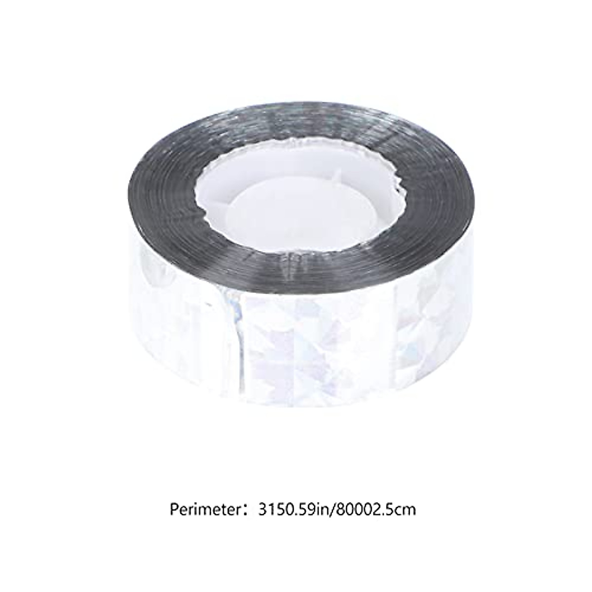 Cabilock 2Pcs Bird Tape Ribbon Tape Double Sided Reflective Tape Garden Backyard Reflective Tape for Protecting Plant