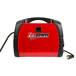 FIREPOWER 1444-1200 FP-200 2-in1 MIG, Flux Cored Welding System, 200A Output, 120-230V, 3/8" Max Thickness, Includes Tweco Fusion 180 MIG Gun, Victor GF250 Regulator, Clamp, Power Adapter, Wire Spool