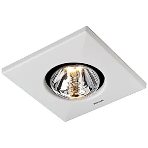 Broan-NuTone 162 Type IC Infrared Single-Bulb Ceiling Heater with Fan, 1, White