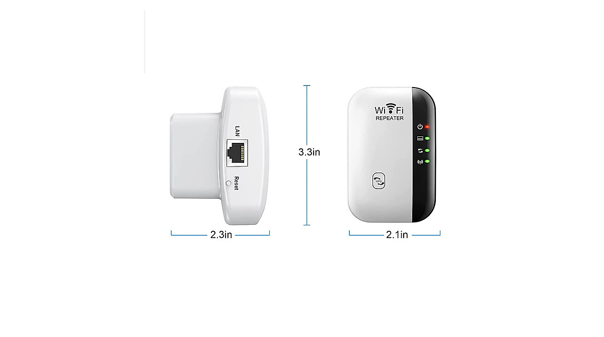 300Mbps WiFi Extender - Boost Your Signal Easily