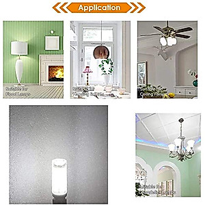 e11 led Bulb, 75W or 100W Equivalent Halogen Replacement Lights,650 Lumens, Daylight White 6000K, Replaces T4 /T3 JD e11 Light Bulb. … (Daylight White 6000k)