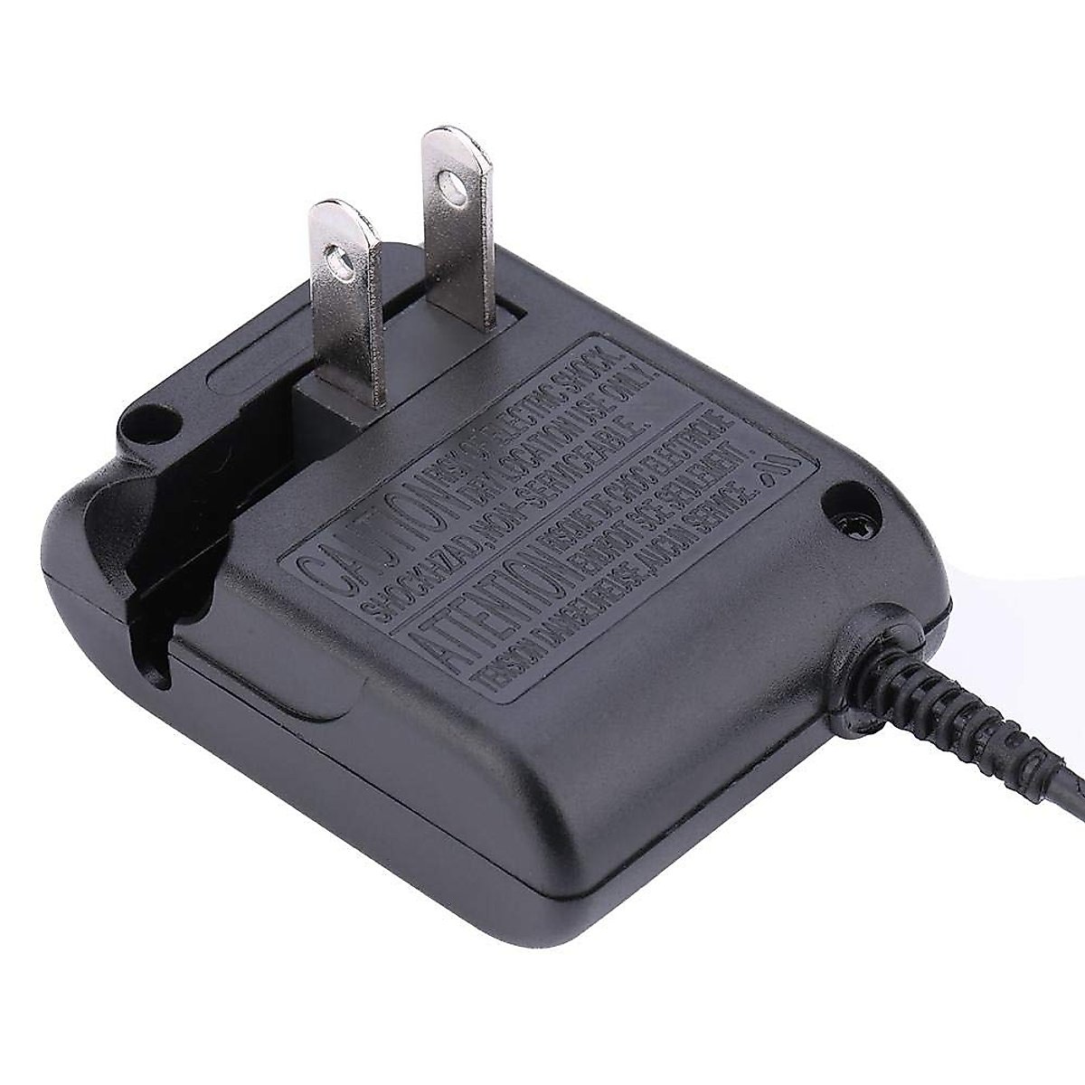 AC Adapter for Gameboy, NDS Connection Charger Adapter for SP, Reverse Circuit Protection Lightweight Portable for GBA for Gameboy Game Console Travel