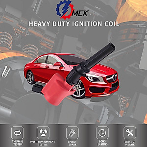 MCK 8 pcs Racing Ignition Coil Pack + 8 Platinum Spark Plug Compatible With Mercury Ford Lincoln E-150 E-250 F-150 F-250 Explorer Expedition Mustang Navigator Grand Marquis Mountaineer 00-11 FD503