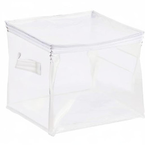 Amazon Basics Clear Zippered Organizers, 3-Pack