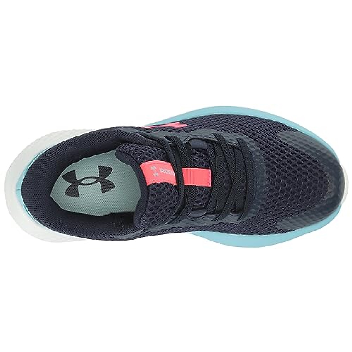 Under Armour Girls' Rogue 3 Alternate Closure, (404) Midnight Navy/Blizzard/Pink Shock, 13, US