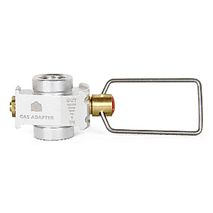 LIXADA Gas Saver Plus, Gas Convertor Shifter, Refill Flat Tank, Conversion Adapter, Camping Gas Adaptor Valve, for Nozzle Bottle Type/Butane Gas Cartridge/Lindal Valve Canister