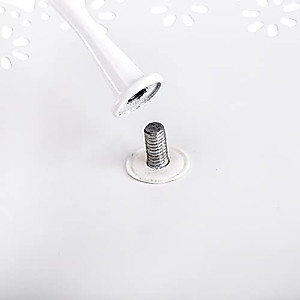 Hedume 10-Set Cake Stands, Metal Cupcake Stand Set with Multiple Combination Styles, Dessert Plate Cake Serving Tray Candy Fruit Display Tower for Wedding, Birthday Party, Anniversary, Baby Shower