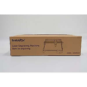 KENTOKTOOL Laser Engraver, Laser Cutter with 10W Optical Power, Ultra-fine Compressed Spot Laser Engraving Machine with Touch Controller/APP Control
