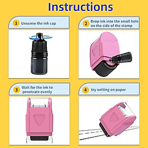 Handwriting Lines Stamp Roller dashed handwriting lines practice roller stamp Self-Inking Line Roller Stamps for teachers and kids d Practice legi liner legiliners for handwriting