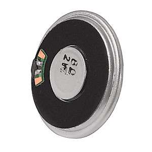 3PCS Mini MP3 Player Audio Module with 5PCS Metal Shell Round Internal Magnet Speaker 2W 8Ohm MP3 Voice Decode Board TF Card U Disk IO/Serial Port/AD Board DFPlayer Audio Music Module for Arduino