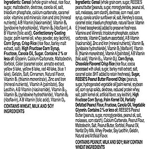 Reese's Puffs Cinnamon Toast Crunch Cereal Treat Bars Variety Pack, 28 ct