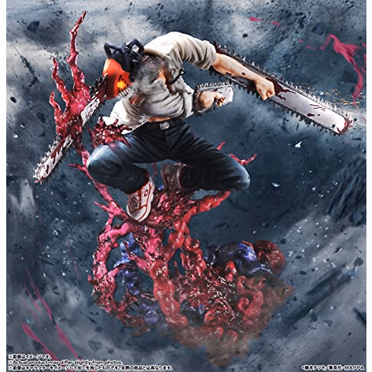 TAMASHII NATIONS - Chainsaw Man - Chainsaw Man, Bandai Spirits FiguartsZERO Statue