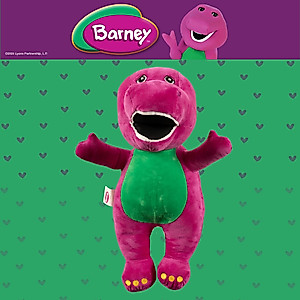 Franco Bedding Super Soft Plush Decorative Throw Cuddle Pillow, Standard, Barney