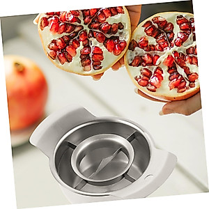 UPKOCH Pomegranate Peeler Pomegranate Arils Removal Tool Pomegranate Deseeder Peeling Tool Fruit Pomegranate Juicer with Bowl and Wooden Hammer