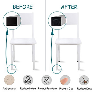 uxcell 10 Sets 30mm Base Dia Adjustable Leveling Foot 25mmx25mm Square Insert Kit